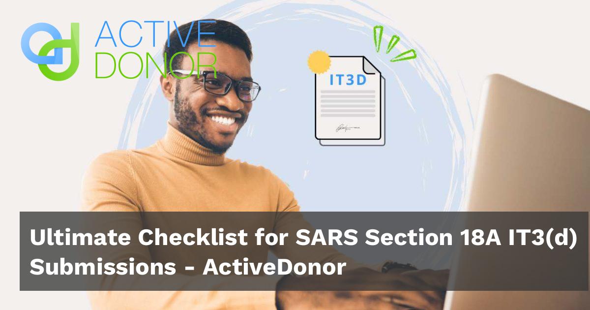Easy Guide for SARS Section 18A IT3(d) Return Submissions
