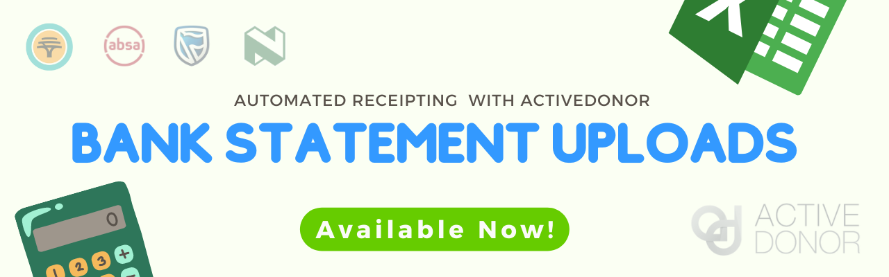 Bank statement uploads are here! - ActiveDonor